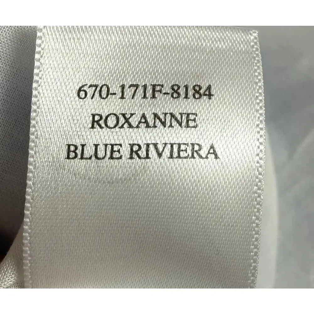 Rails | Dresses | Rails Roxanne Dress Xl Blue Riviera Tropical Floral ...